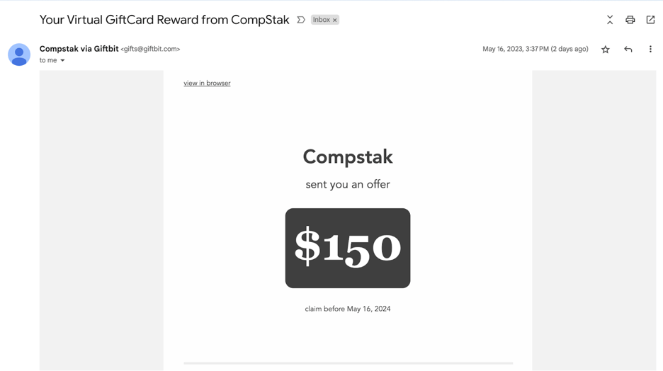 How to redeem gift card rewards on CompStak Exchange